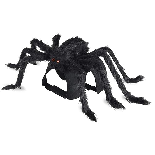 Halloween Dog Spider Costumes Cats Pet Cosplay Spider Party Ornaments ...